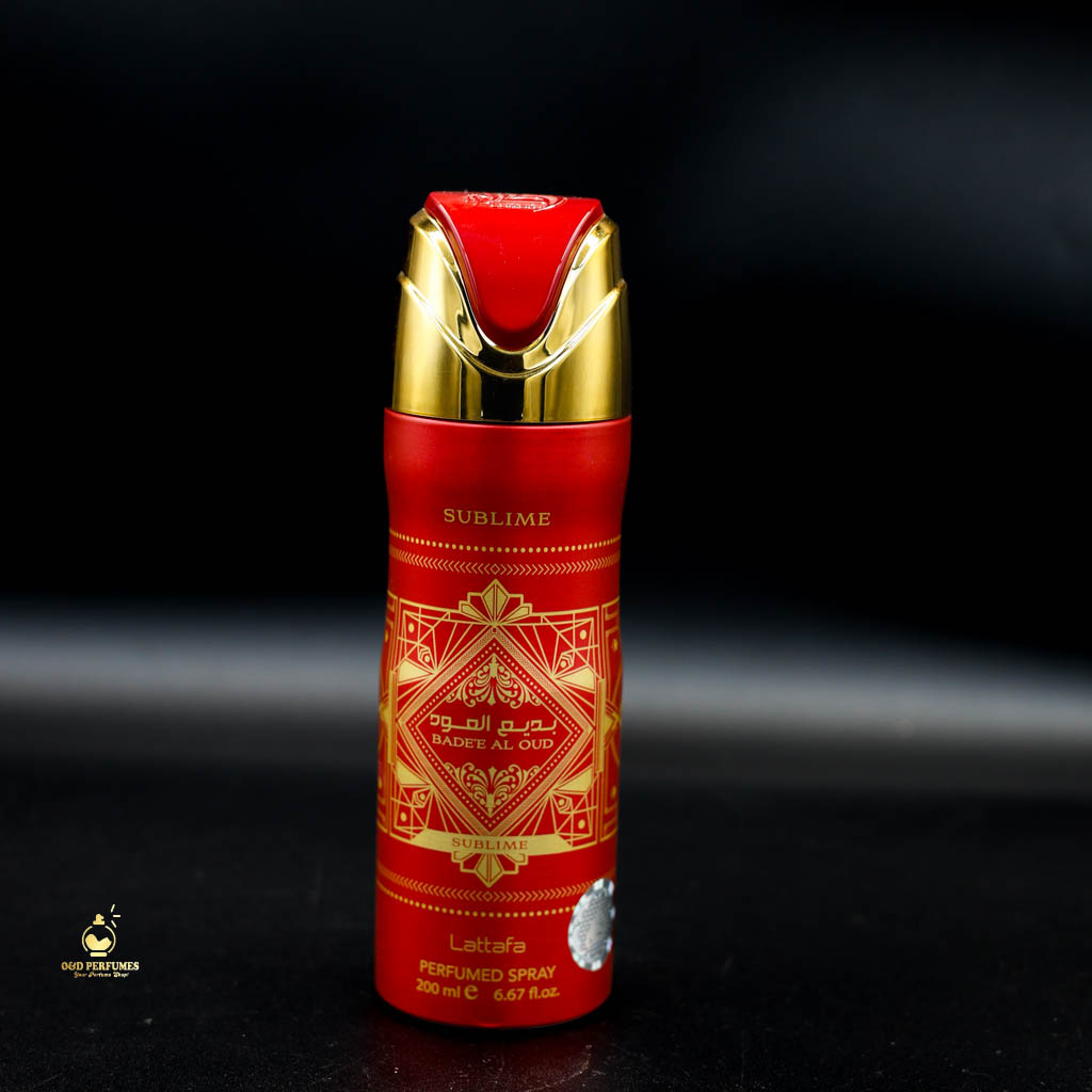 Bade’e Al Oud Sublime Body Spray 200ML By Lattafa - O&D Perfumes